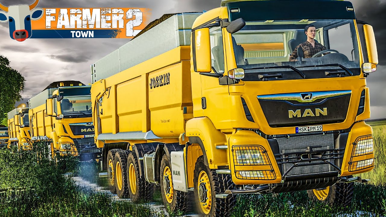 LS19 FarmerTown 2 #73: Große LIEFERUNG - wer hat die LKW bestellt ...