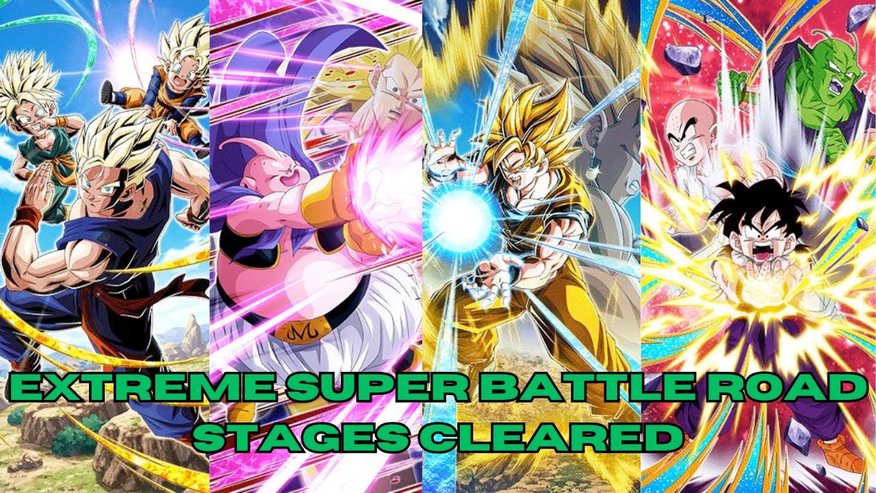 Attempting To Clear Multiple Extreme Super Battle Road Stages | Dokkan ...