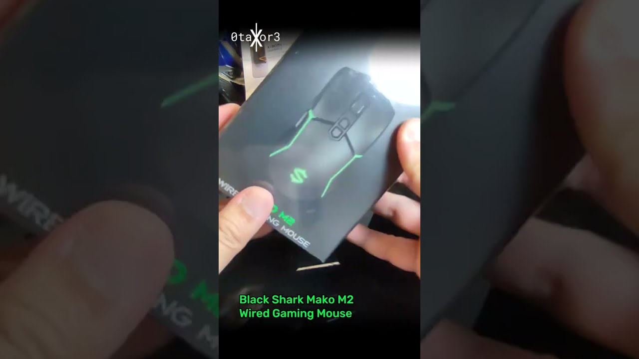 Black Shark Mako M2 Wired Gaming Mouse | Unboxing & Review - YouTube