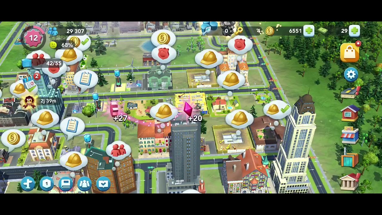 Membangun kota episode 6 simpcity buildit Gameplay - YouTube