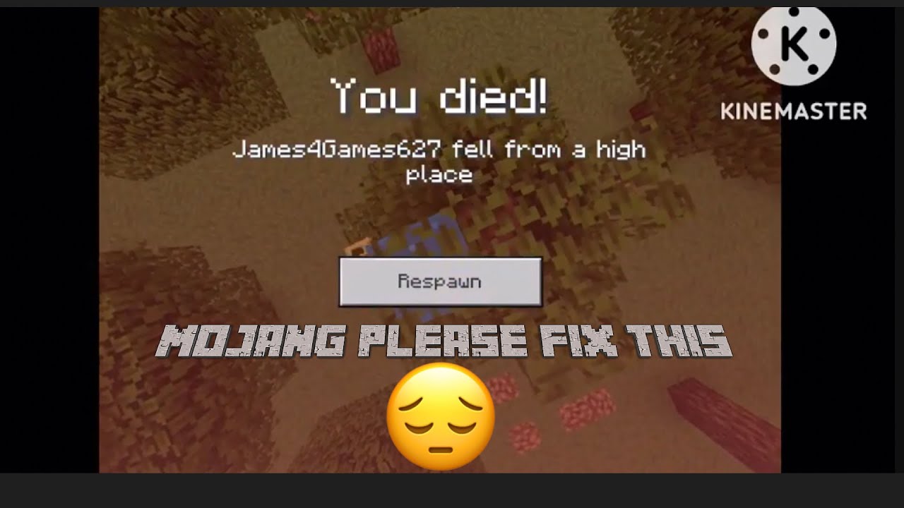 @minecraft Please fix this 😞 - YouTube
