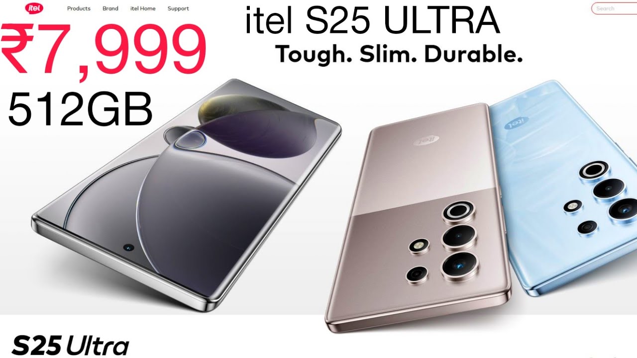 itel S25 Ultra Launch Date! First Look | Unboxing | Design ...