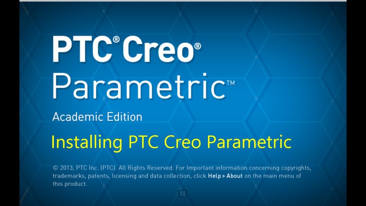 ProE Tutorial : How to install PTC Creo 3.0 (ProEngineer) - YouTube