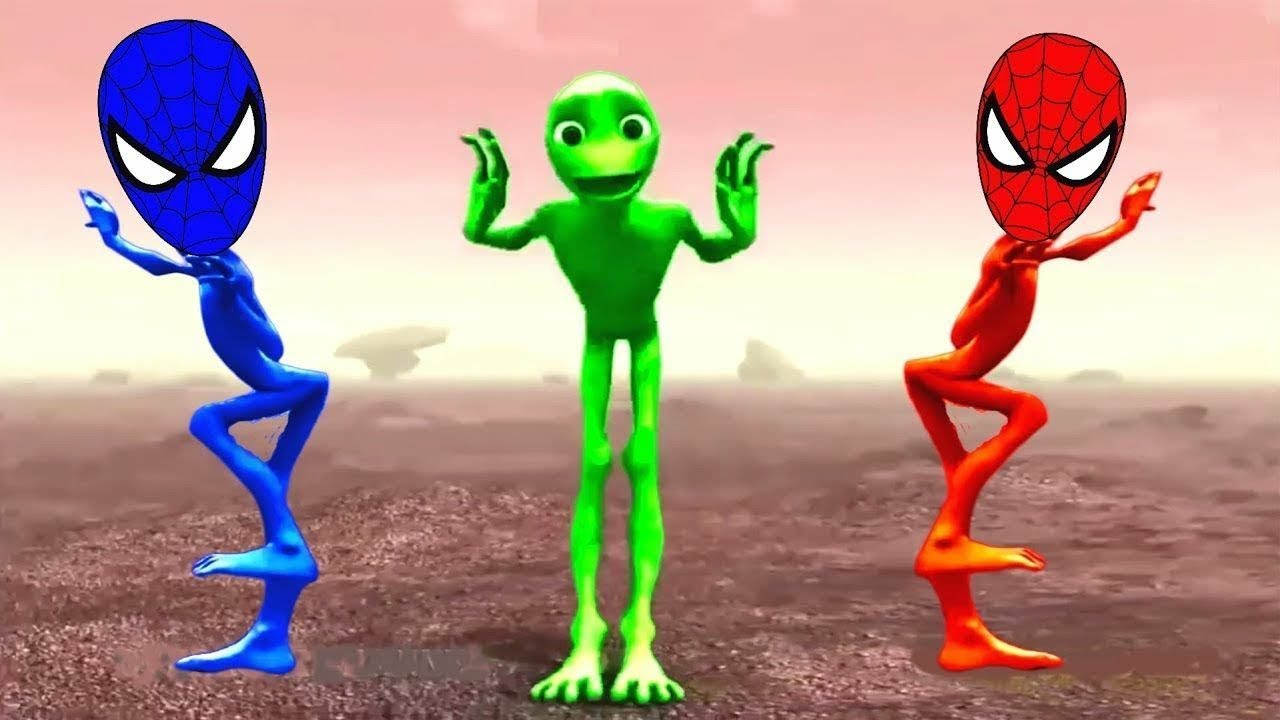 Green Alien Dance - Dans Eden Yeşil Uzaylı - YouTube
