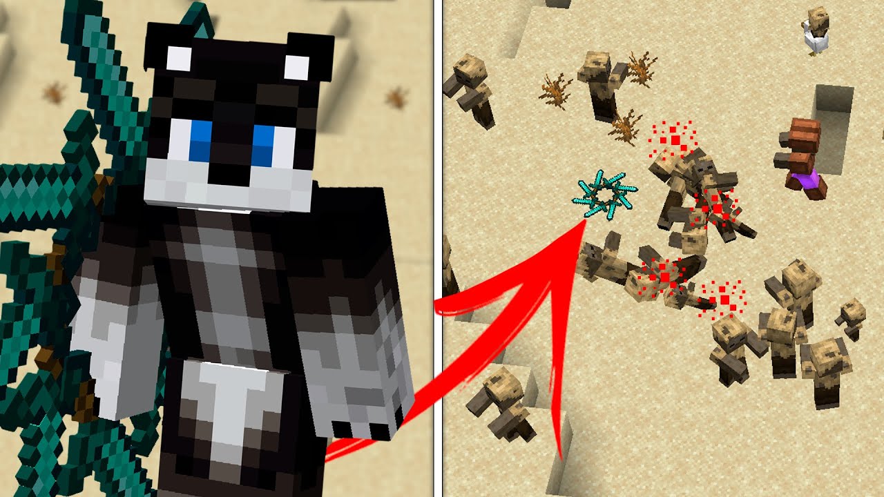 EMPIEZO MINECRAFT JUGANDO CON LA ESPADA MAS OP - YouTube