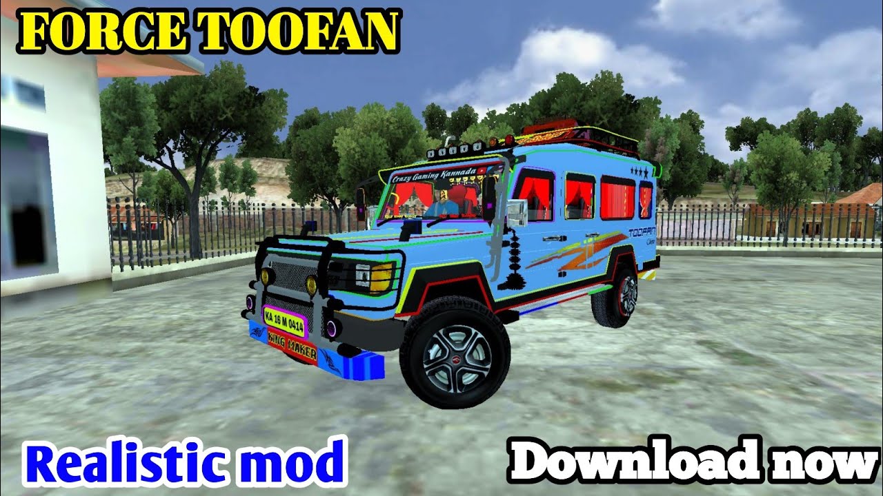 NEW FORCE TOOFAN MOD RELEASED||DOWNLOAD NOW||BUS SIMULATOR INDONESIA ...
