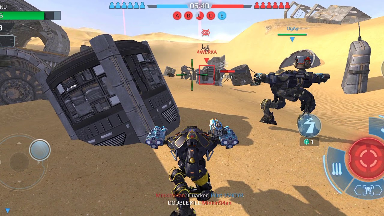 War robots test server - YouTube