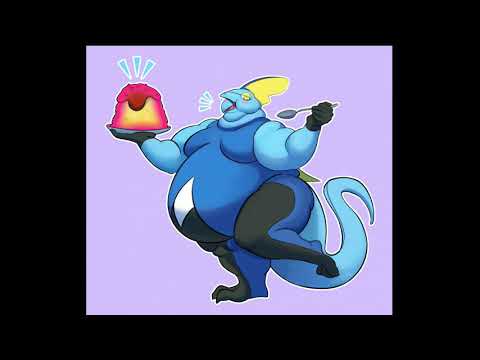 Inteleon weight gain/vore/inflation 1