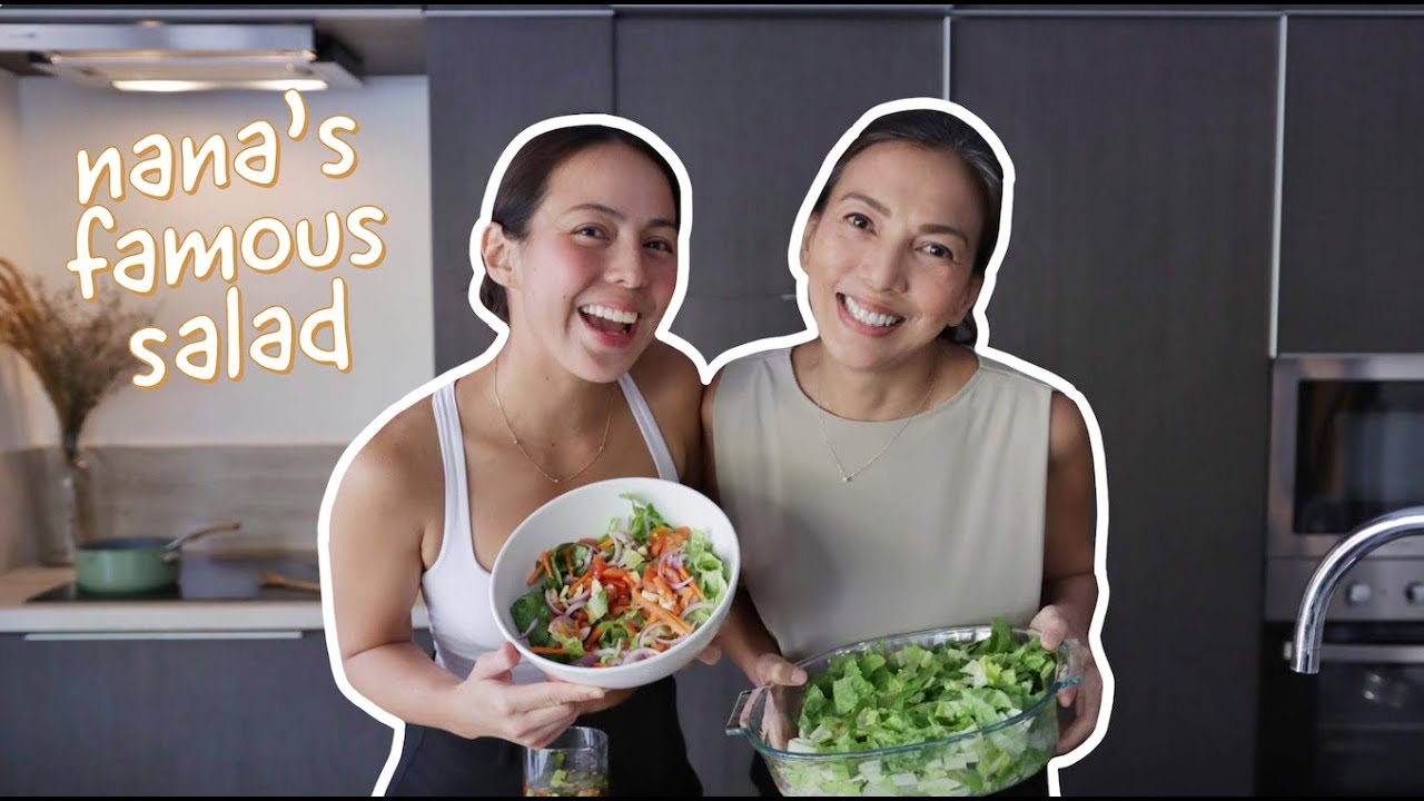 Cooking with Nana: Vietnamese Salad | Episode 1 (Andi Manzano & Rose ...