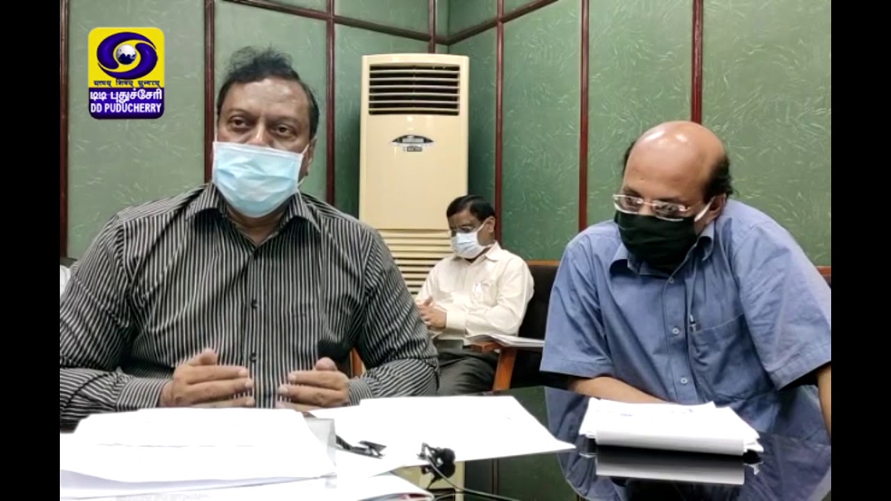Press meet by Health Director Dr. S. Mohan Kumar on COVID -19 Updates ...