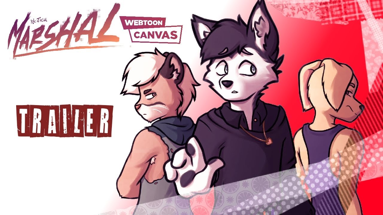 MARSHAL - WEBTOON Comic Trailer | FURRY BL ESCOLAR 🏳️‍🌈 (Doblaje ...