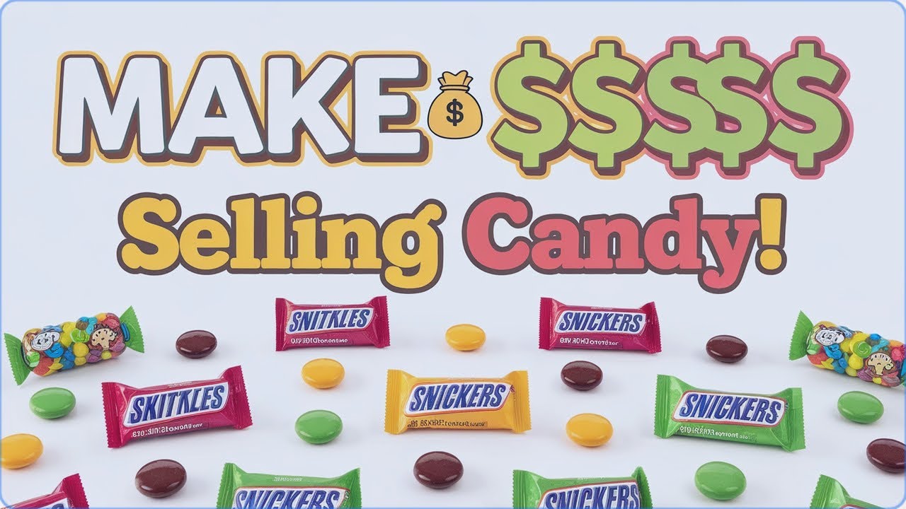 How to Make Money Selling Candy at School (Step-by-Step Guide!) - YouTube
