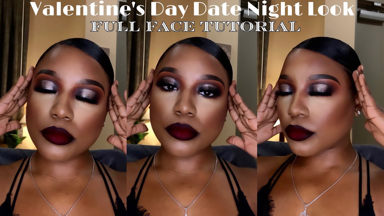 Classic Red Lip + Soft Matte Foundation Routine | Valentine's Day Look | Step by Step Tutorial ...