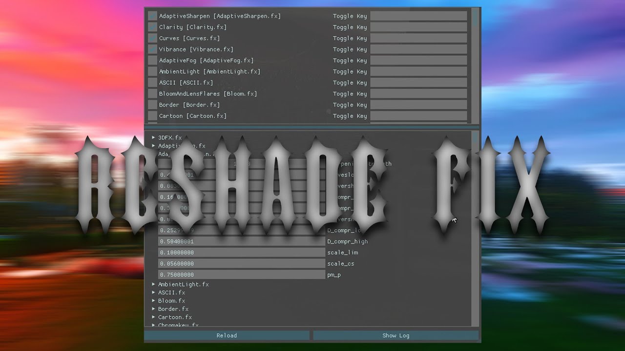 RESHADE FIX 2023 | NOWY BLAD | FIX BY AKO - YouTube
