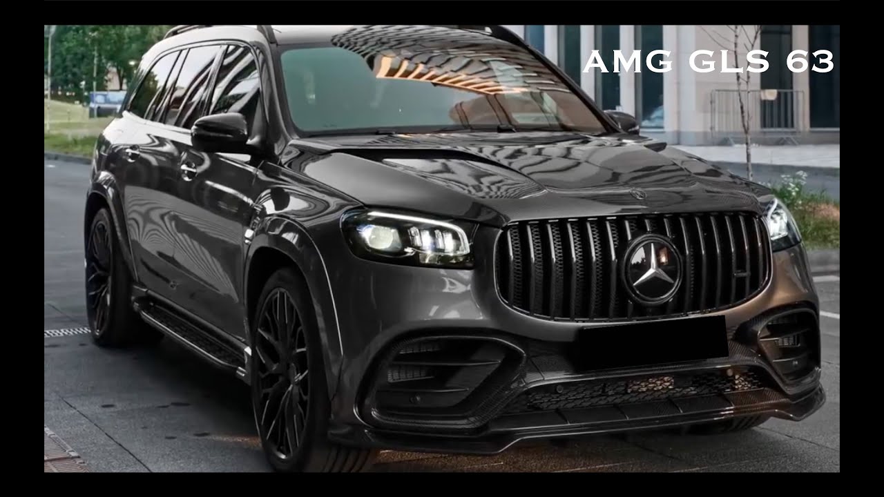 Mercedes-Benz AMG GLS 63 review exhaust sound - YouTube