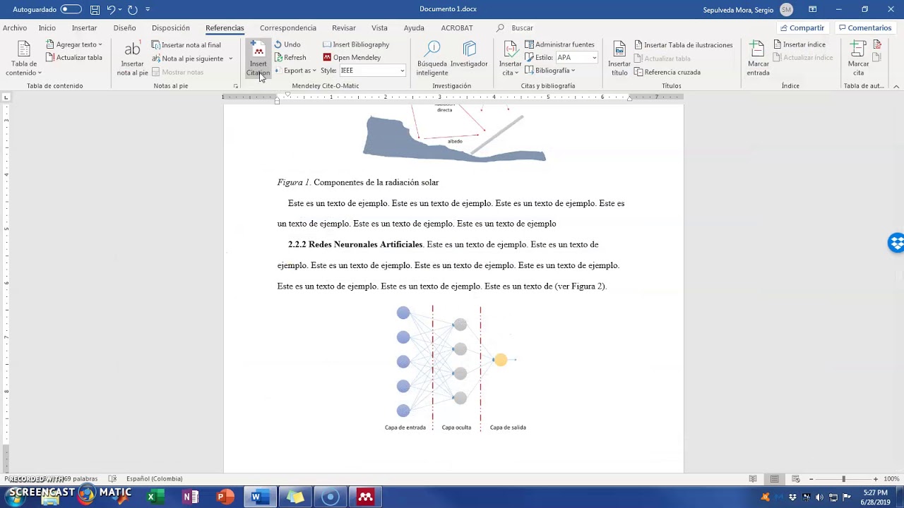 11. Citaciones IEEE en Word con Mendeley - YouTube