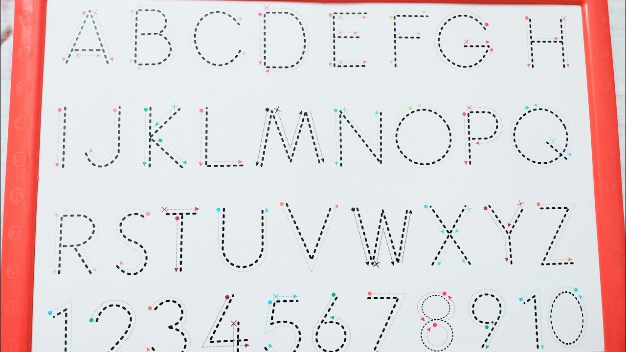 ABC for Kids | Alphabet writing for kids | A to Z | - YouTube