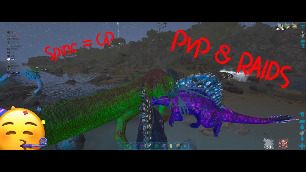 |Ark Official PvP| PvP and RAIDS!!! - YouTube
