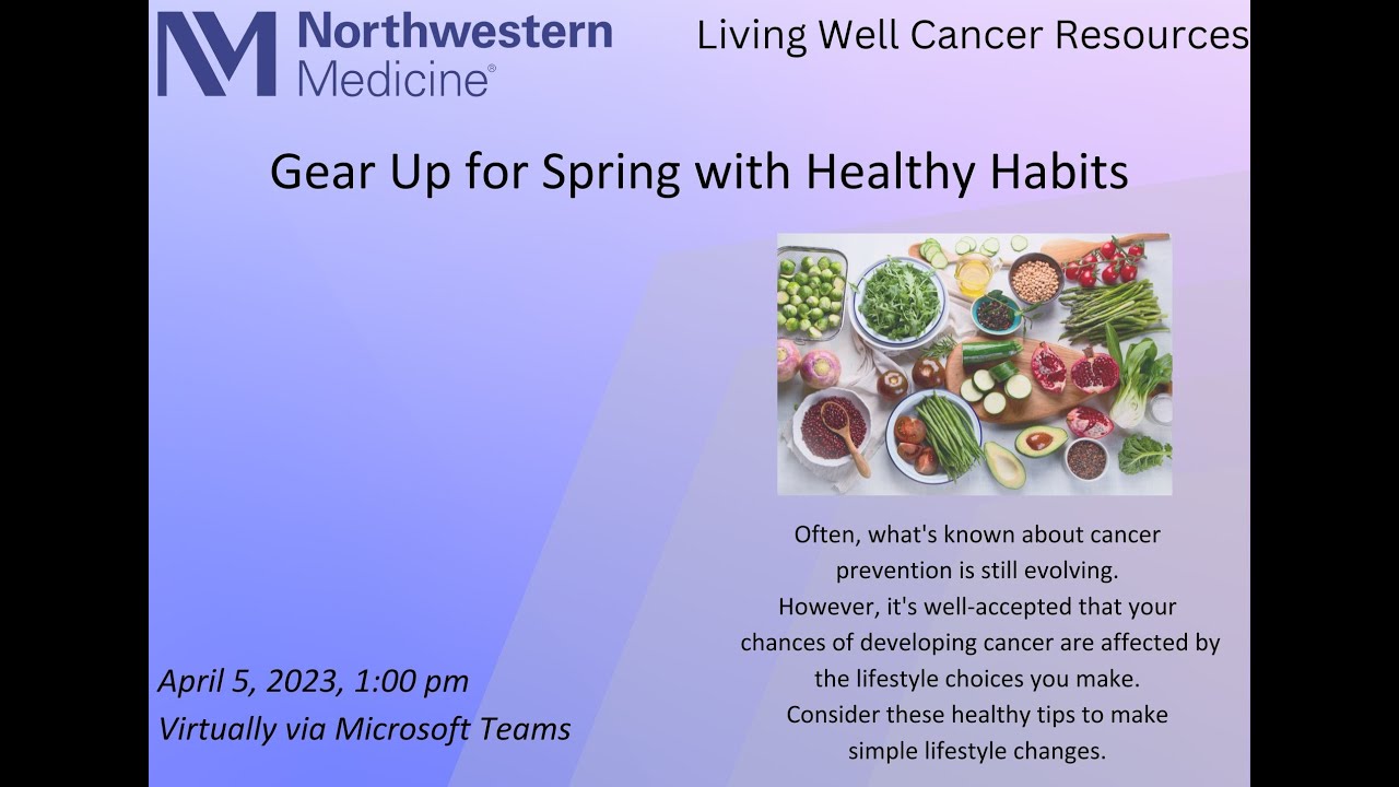 Gearing up for Spring with Healthy Habits - YouTube