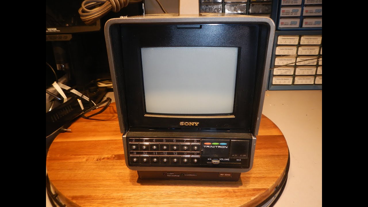 Sony Trinitron KV-5200 Mini Color TV Repair - YouTube