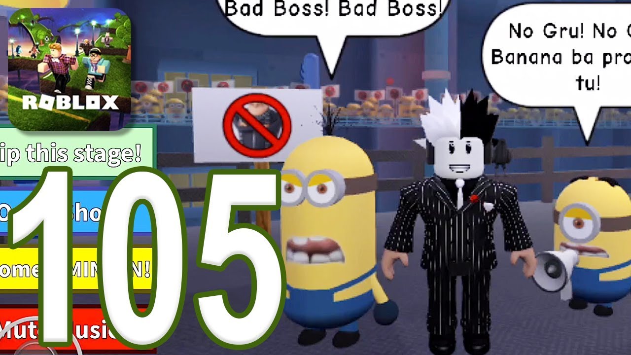 Roblox Mobile - Gameplay Walkthrough Part 105 - Escape The Minions (iOS ...