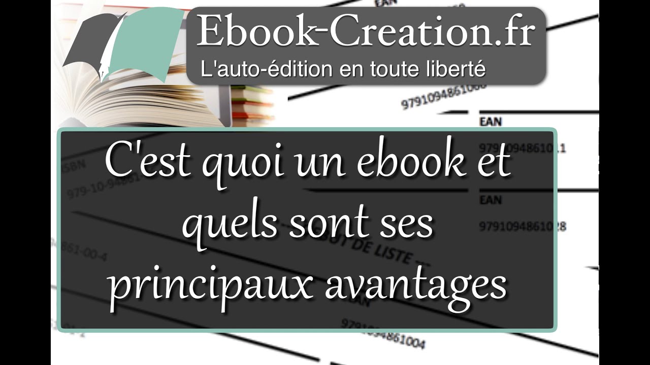 C'est quoi un ebook, comment le lire et ses principaux avantages - YouTube