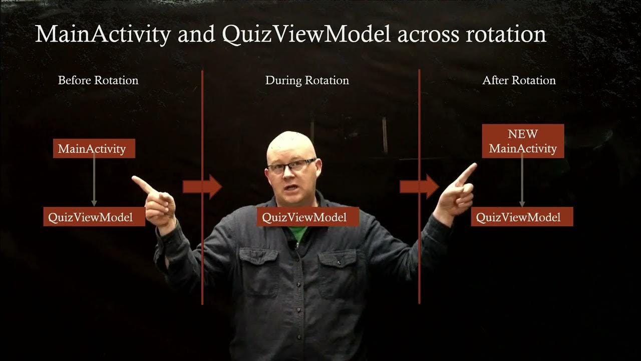 Ch4 Part 2 Add a QuizViewModel to MainActivity - YouTube