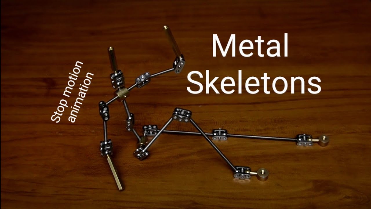 Stop motion animation, Metal Skeletons (094stopmotion) - YouTube