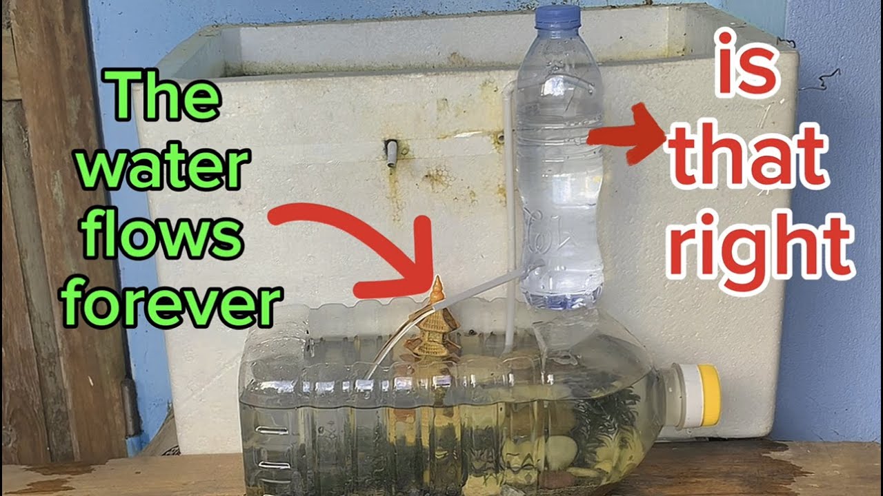 The water flows forever_The truth about running water without a pump ...