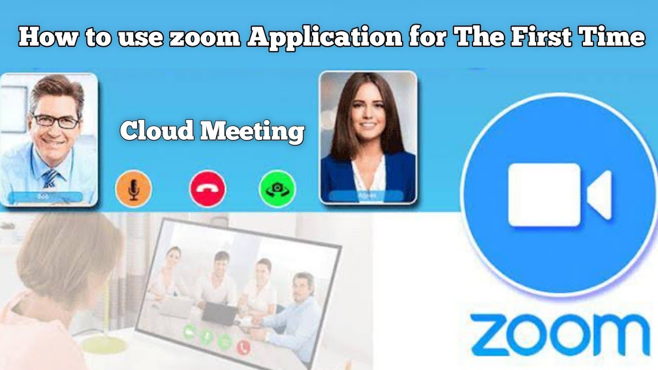 HOW TO USE ZOOM APPLICATION FOR THE FIRST TIME #zoom - YouTube