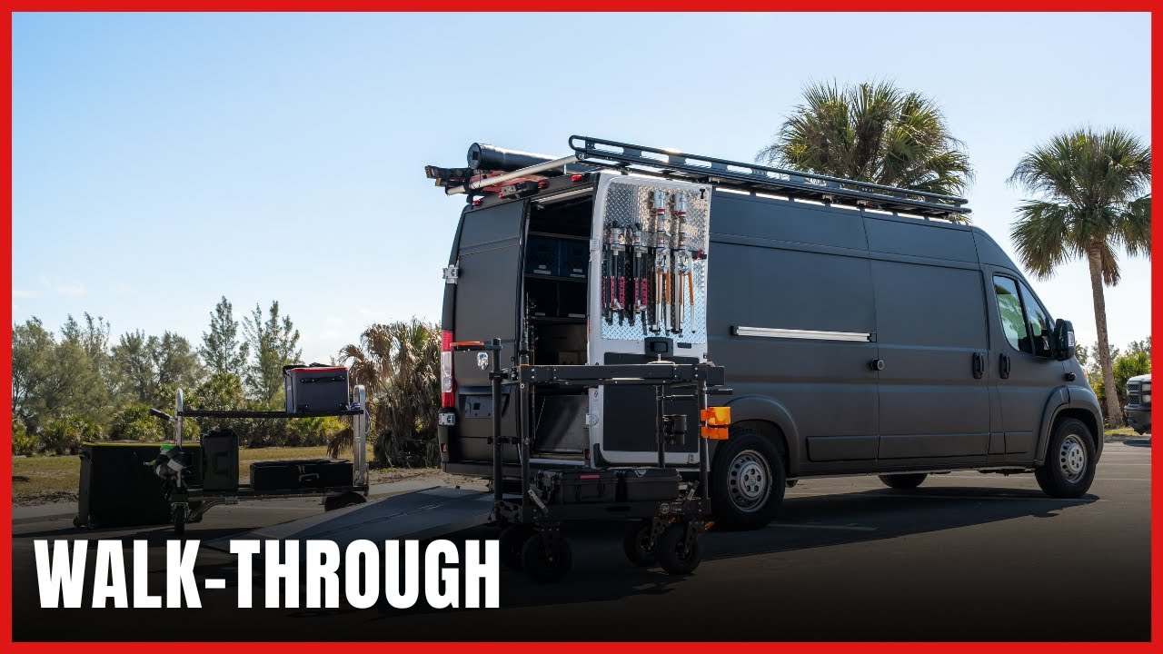 Complete Walkthrough of Our Fully Customized 2024 Ram ProMaster 3500 ...