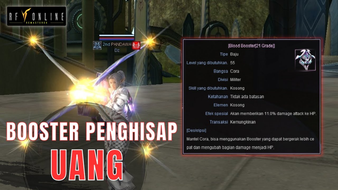 Buat Booster Vampire ! sampe dompet kering ! - RF Online: Remastered PVP Indonesia - YouTube