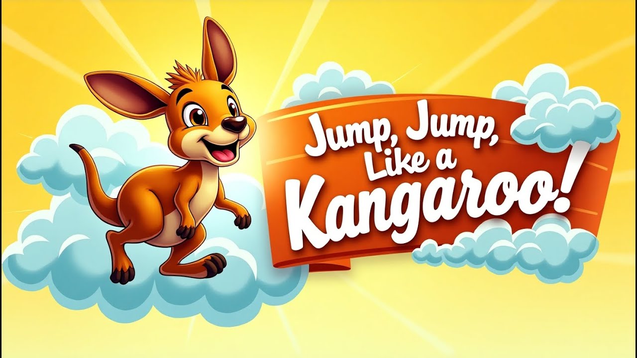 🦘 Jump, Jump, Like a Kangaroo! 🦘/Kids dance song - YouTube