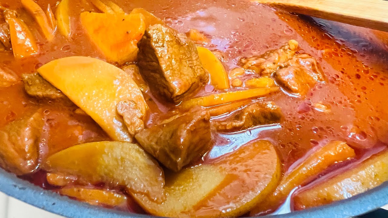 Te invito a que juntas Preparemos Unos Trocitos de Res Con Papas quedó ...