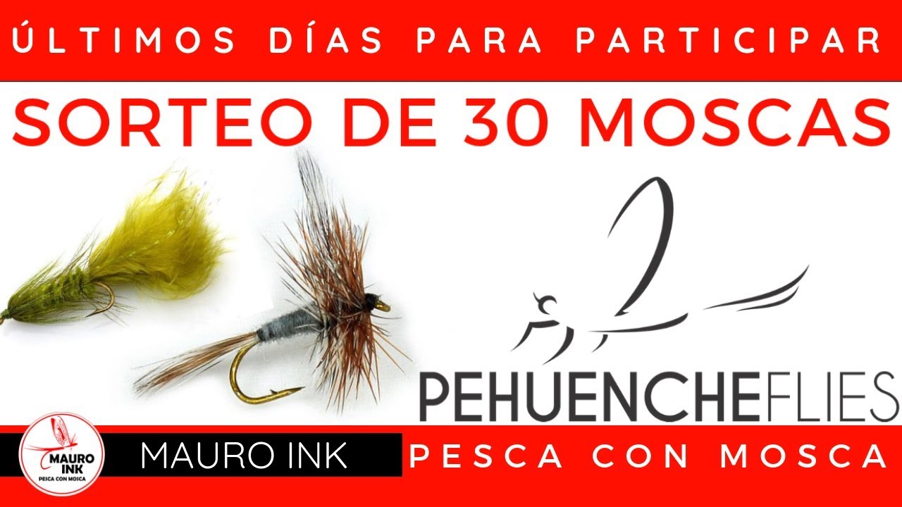 PESCA CON MOSCA 🎣 MOSCAS PARA PESCA (GRAN SORTEO) 🔥 INCREÍBLE!! 🔥 | FLY ...