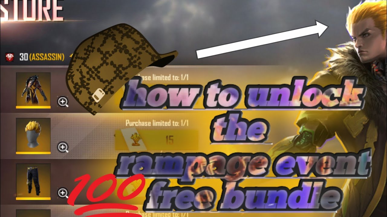 How to unlock the free bundle - YouTube