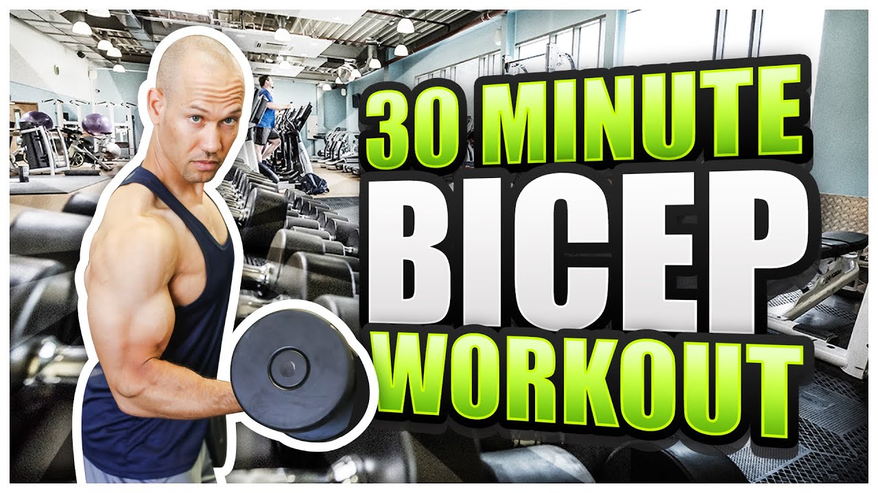 How To Build Big Biceps | 30 Minute Workout - YouTube