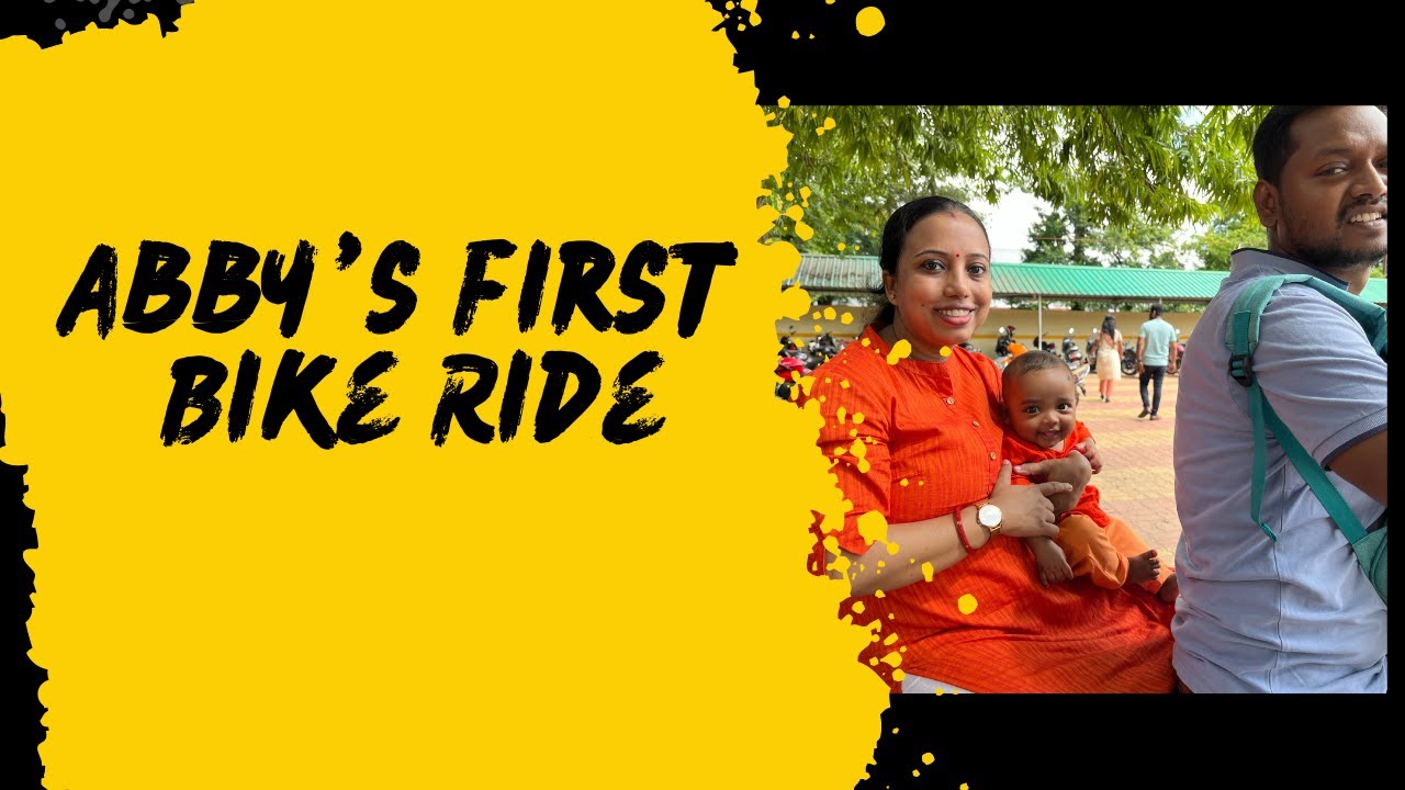 Abby's First Bike ride..... #bengalivlog - YouTube