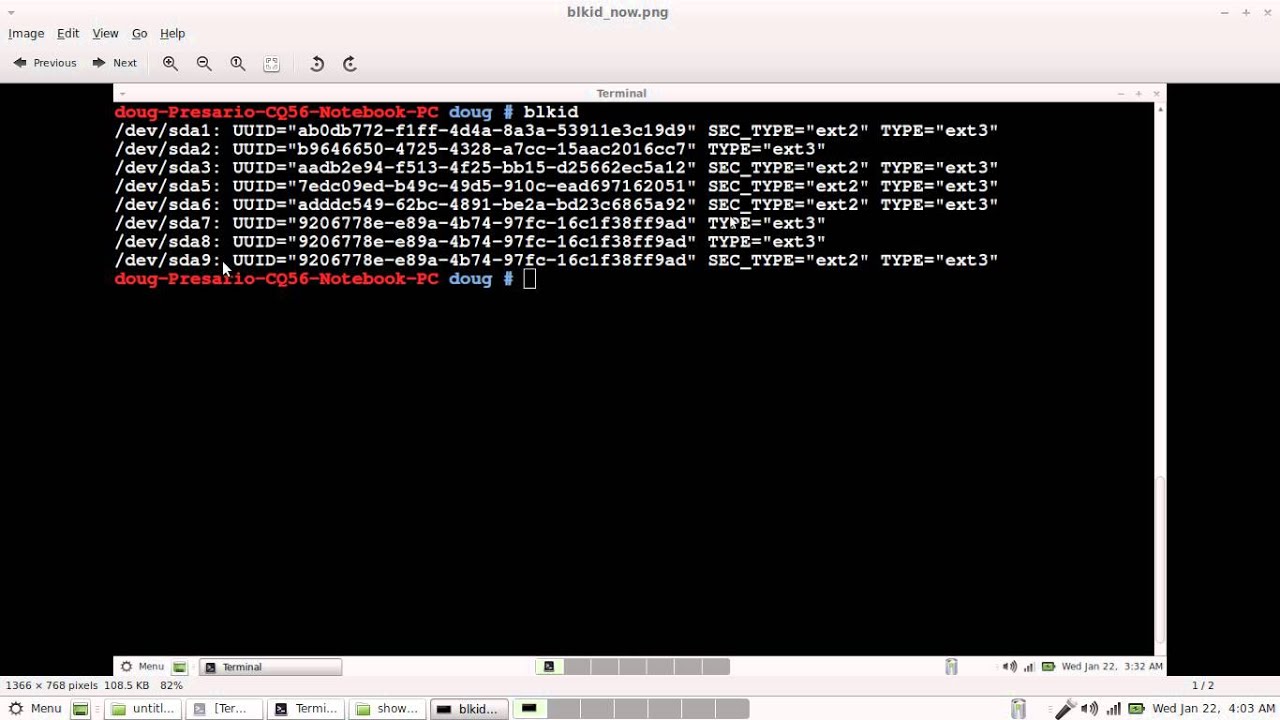 how_to_change_blkid_linux - YouTube