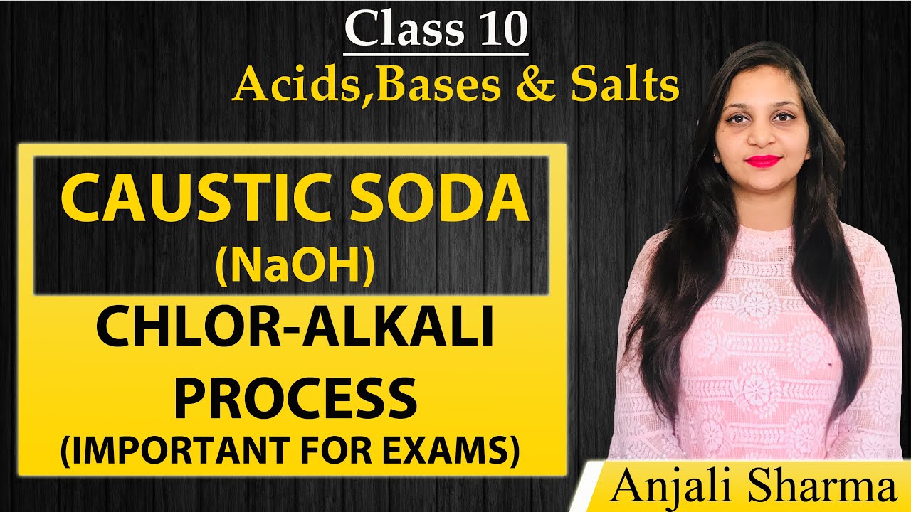 chlor alkali process|Caustic Soda|acid base and salts|Class10|CBSE ...