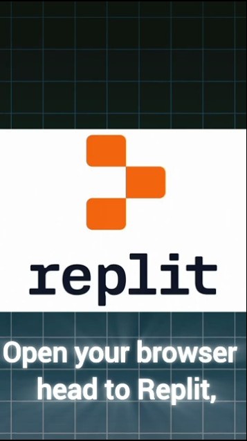 Coding in browser with replit 😱 | #aitools #shorts #replit - YouTube