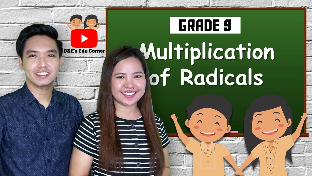 Multiplication of Radicals (Filipino) - YouTube