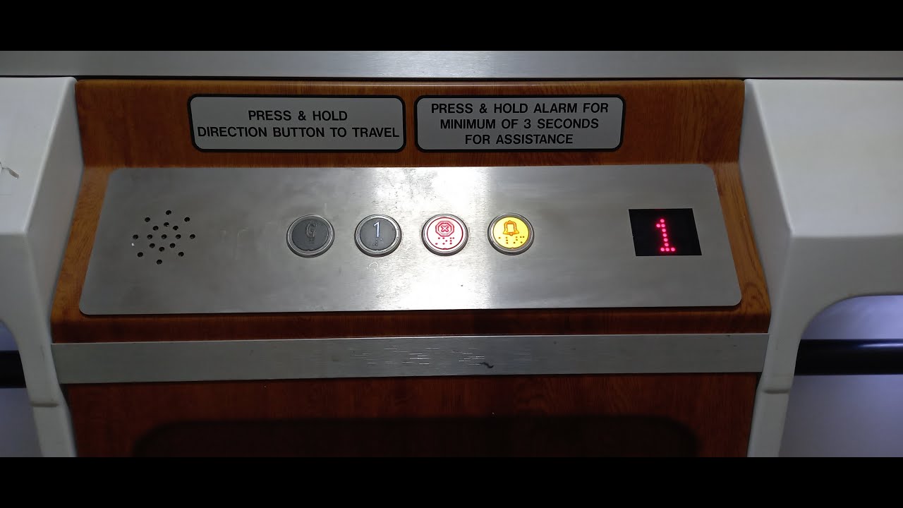 Fairly Nice!! Unknown Platform lift at Saltford Hall in Saltford - YouTube