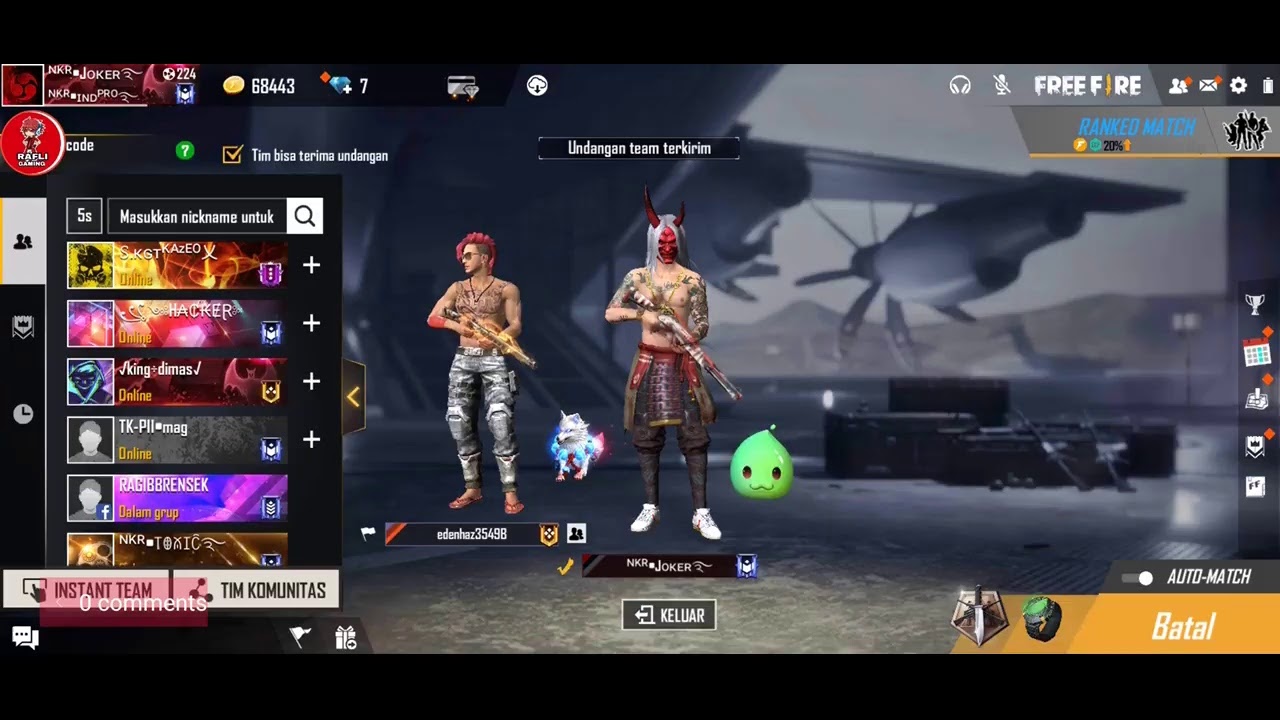 LIVE GIFT ALOK TEMBUS 5K PENONTON - YouTube