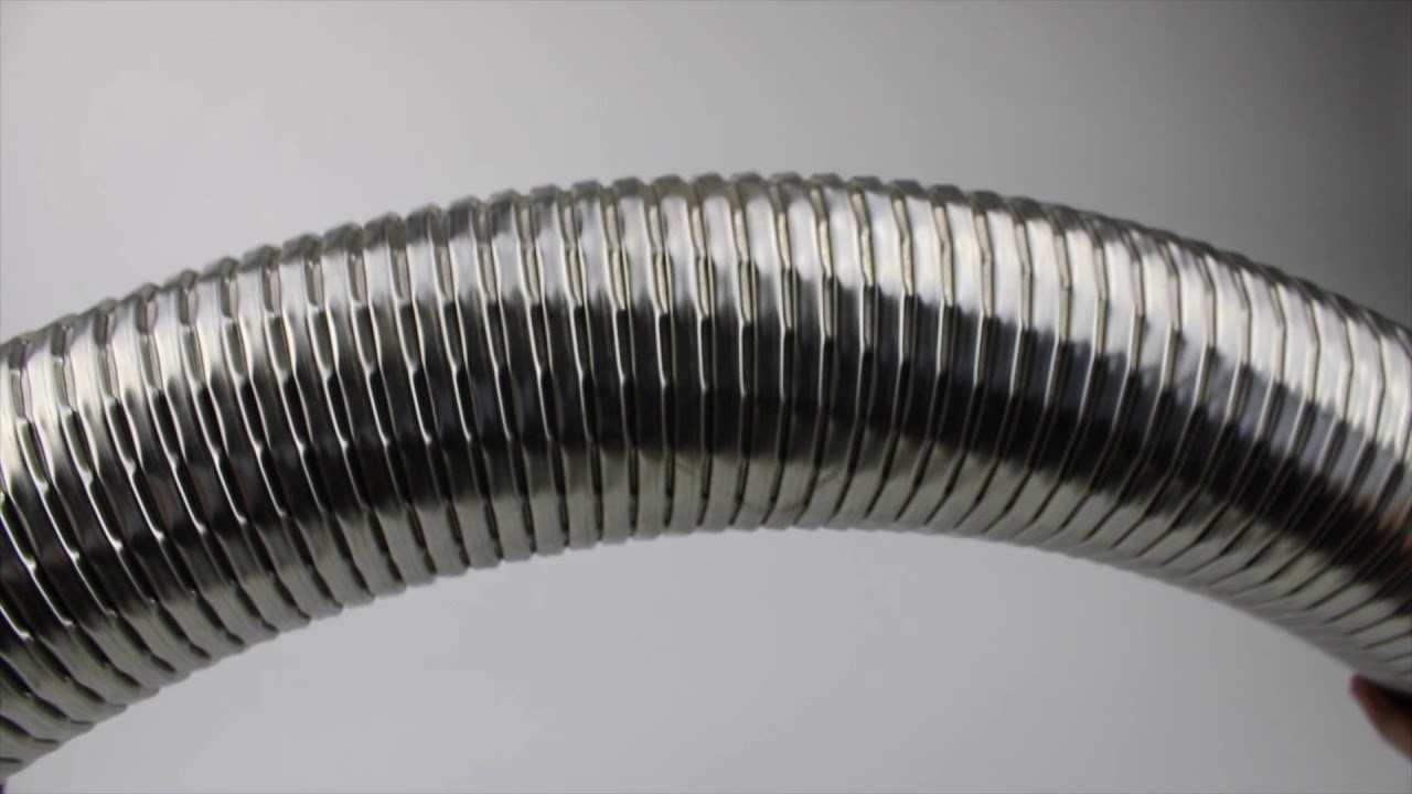 Metal hose type D - YouTube