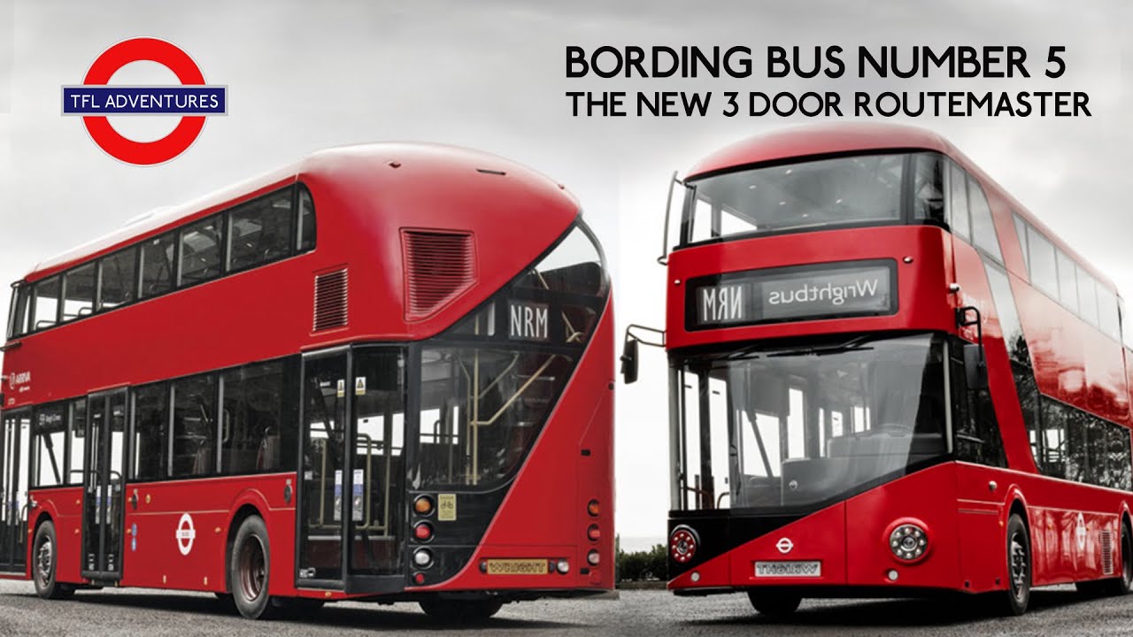 TFL SHORTS - BUS 05 - New Routemaster Tour - Trip On A London Boris Bus ...