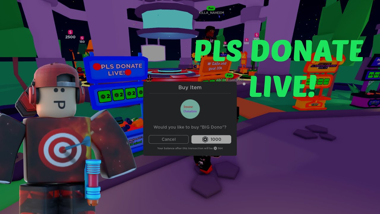 🔴STREAMING PLS DONATE LIVE!🔴 - YouTube