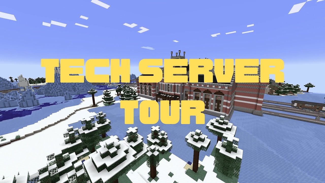 Tech Server Tour - 2023 - Create, AE2, Mekanism, Tinkers, Industrial ...