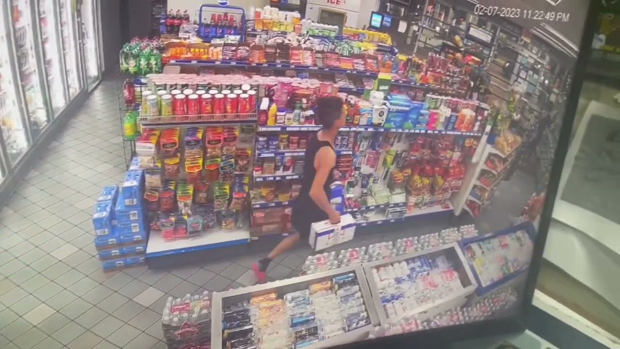 Stealing fails | Gas station thieves | Theft gone horribly wrong ...