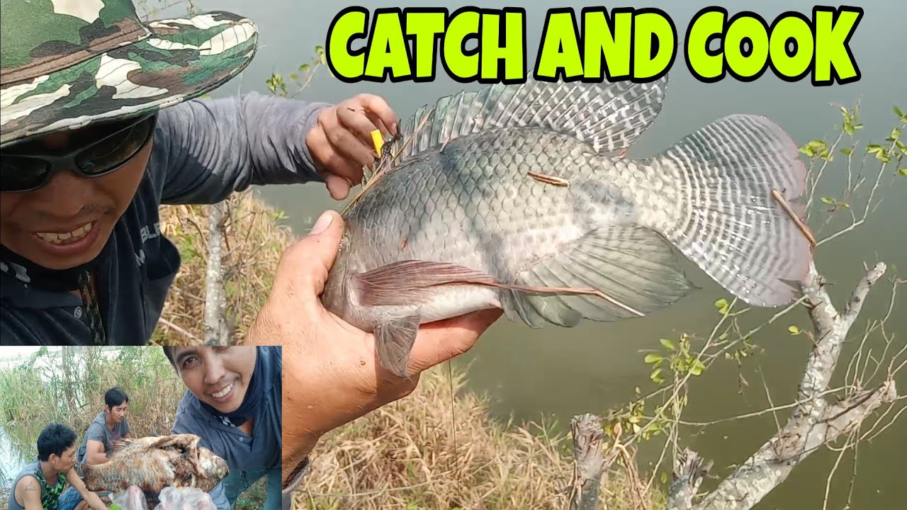 CATCH AND COOK WITH FRIENDS / AIR GUN FISHING/TIKSAY FISHING/ Mhedds ...